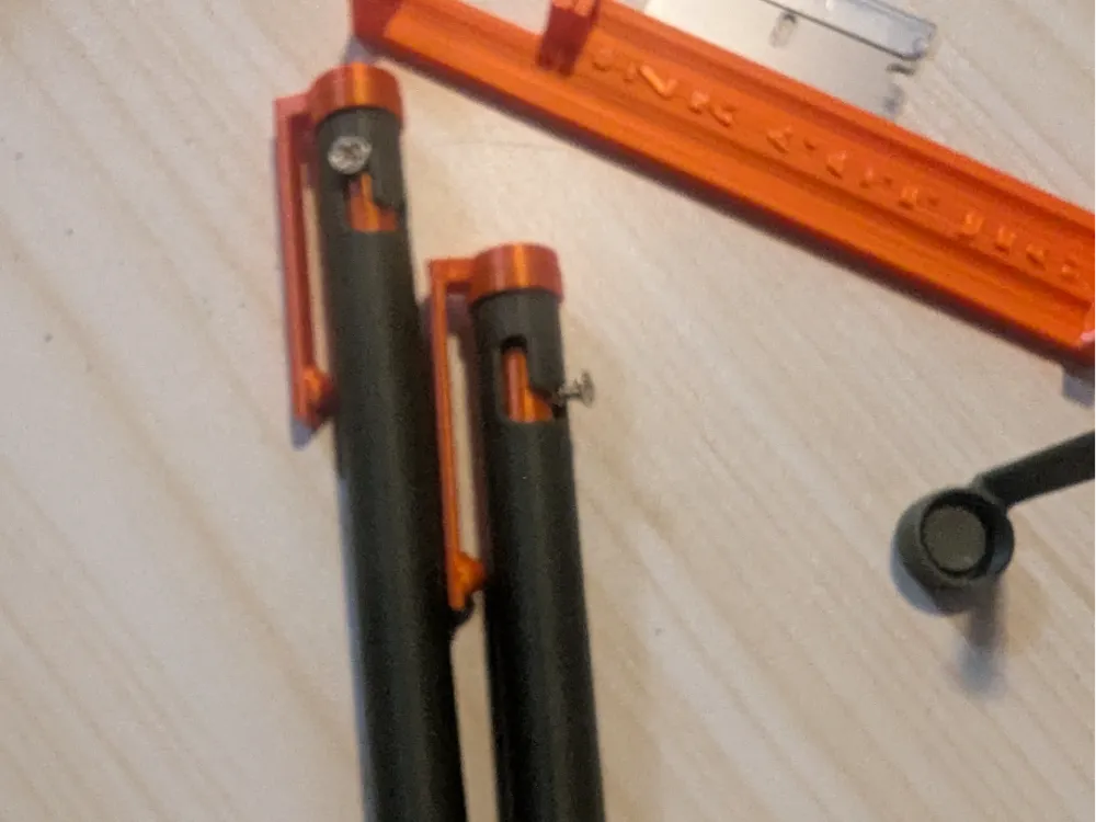 stronger simple bolt pen - Free 3D Print Model - MakerWorld