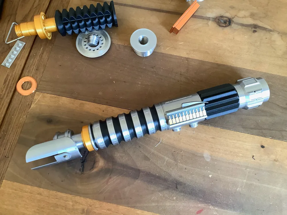 Build Your Own custom Lightsaber by 3D E - MakerWorld