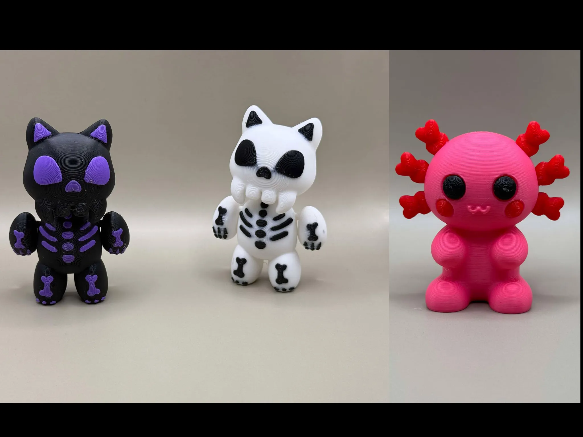 Cute Tiny Articulated Axolotl - Free 3D Print Model - MakerWorld