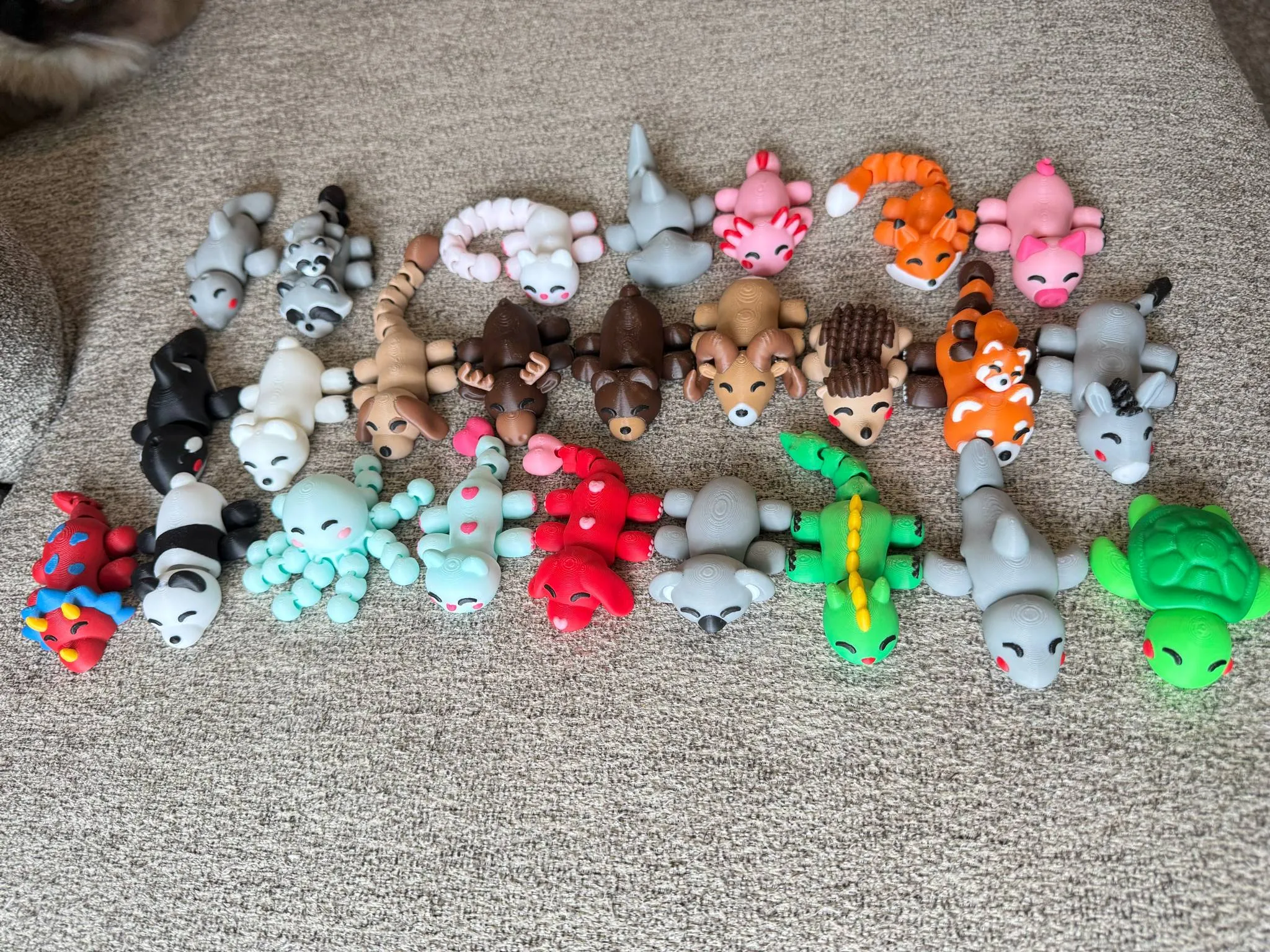 Cute Tiny Articulated Axolotl - Free 3D Print Model - MakerWorld