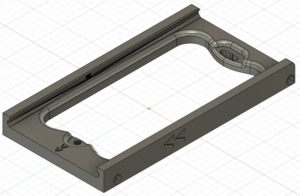 ZimaBoard Modular 1U Rack - 1/4" Rod or Wall Mount Remixed by ...