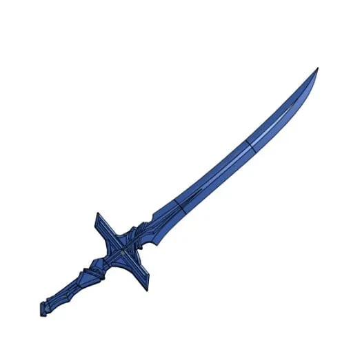 Berserk of Gluttony Greed Sword by ReProps2003 MakerWorld: Download ...