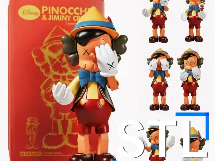 kaws collectible figurines six styles by user_1895771450 - MakerWorld