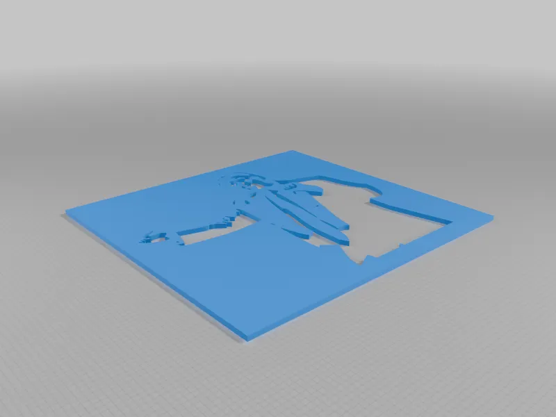 Trump Dance Stencil by Stencil Studio - MakerWorld