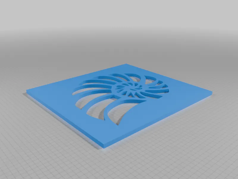 Shell Stencil by Stencil MakerWorld: Download Free 3D Models