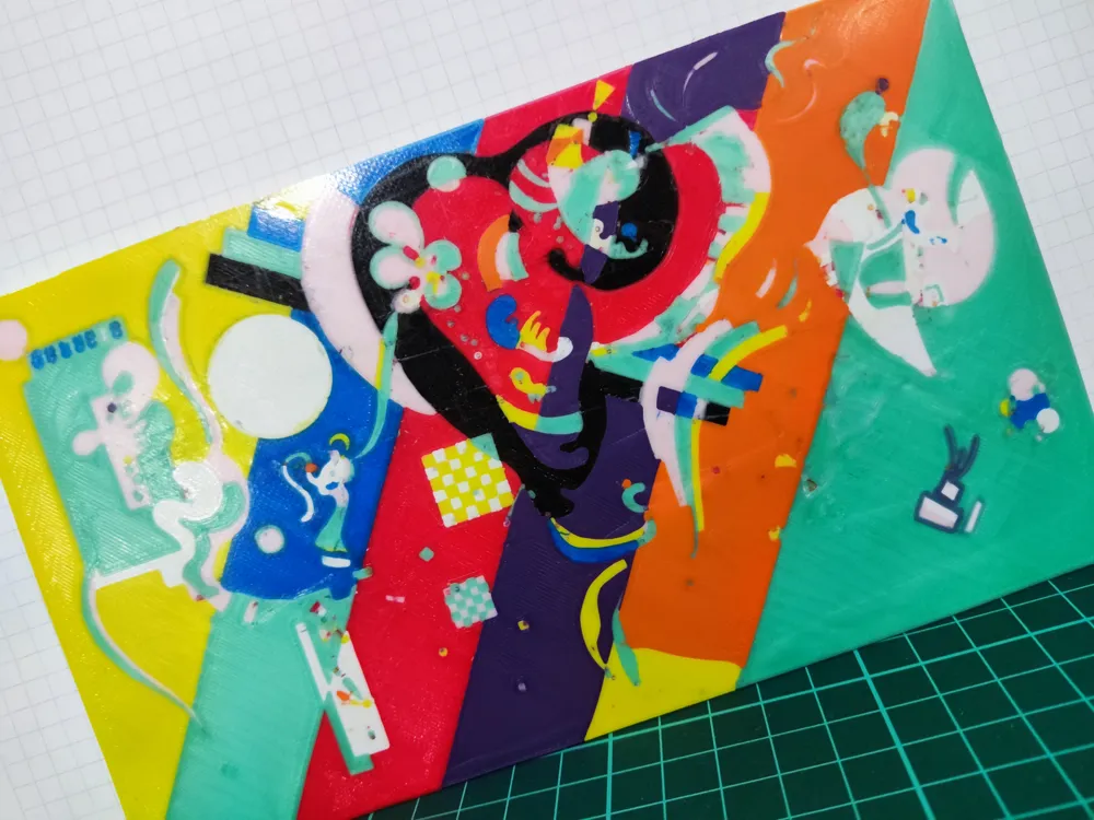 Kandinsky by CutePrints-3d - MakerWorld