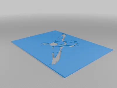 Flying Duck Stencil by Stencil Studio - MakerWorld