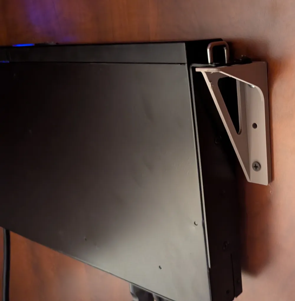 1U & 2U Vertical Mount Bracket by mfischer79 - MakerWorld