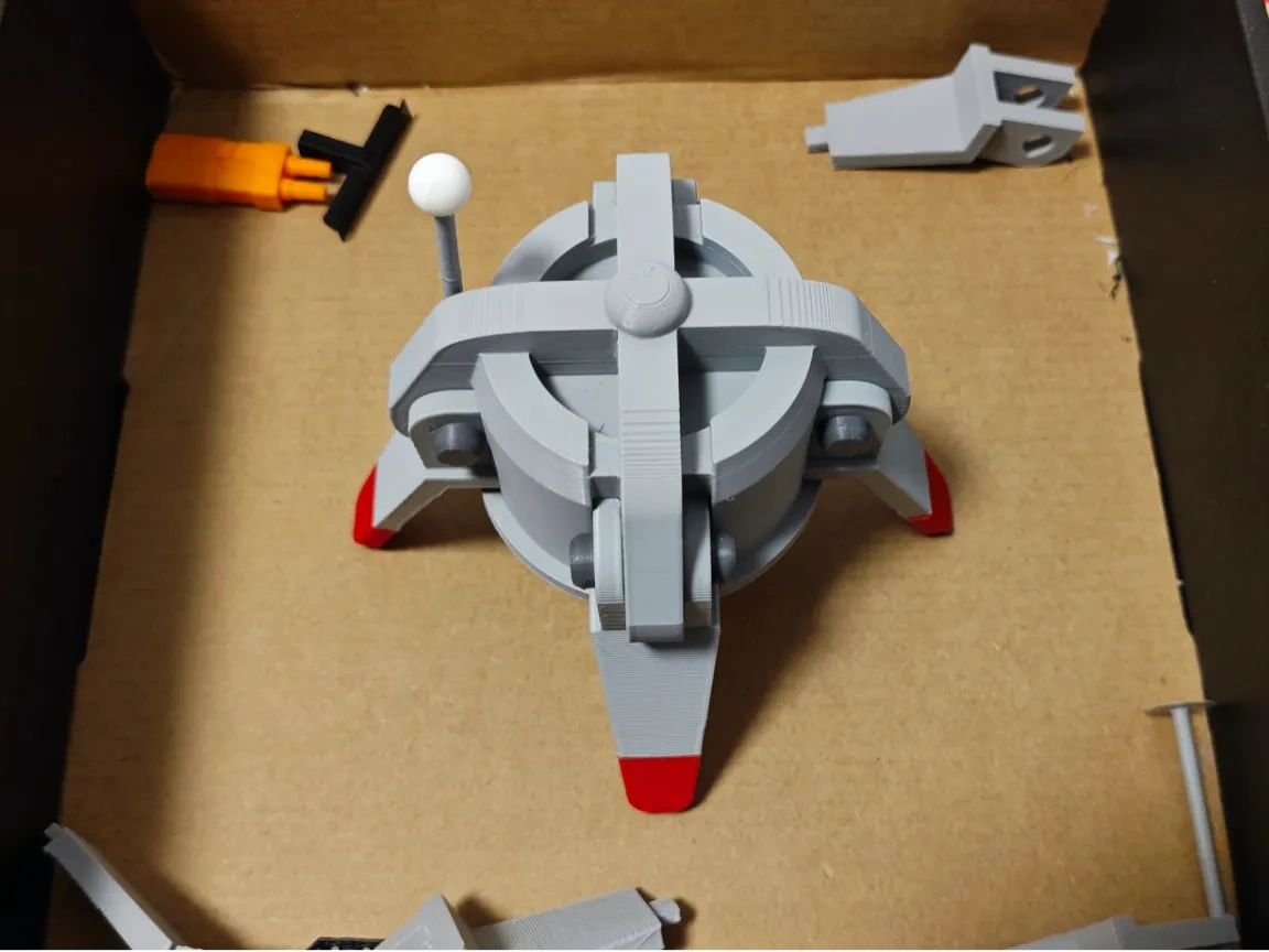 Factorio Logistics Robot by johnwest - MakerWorld