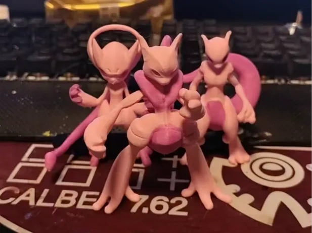 Pokémon-Mewtwo Mega-x Small-Scale Model by 熊小猫MakerWorld: Download Free ...