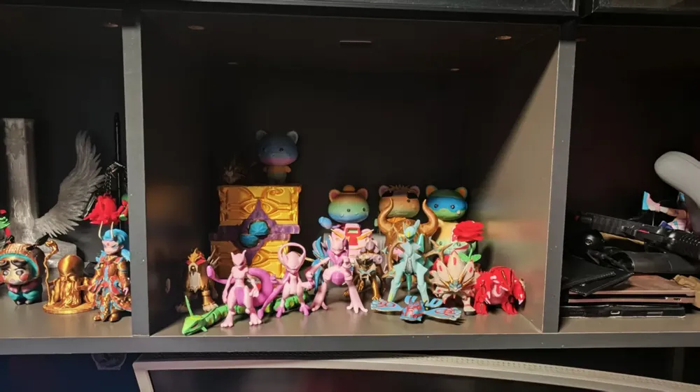 Pokémon-Mewtwo Mega-x Small-Scale Model by 熊小猫MakerWorld: Download Free ...