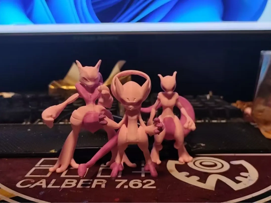 Pokémon Mewtwo Mega Y Small Scale Model By 熊小猫 Makerworld