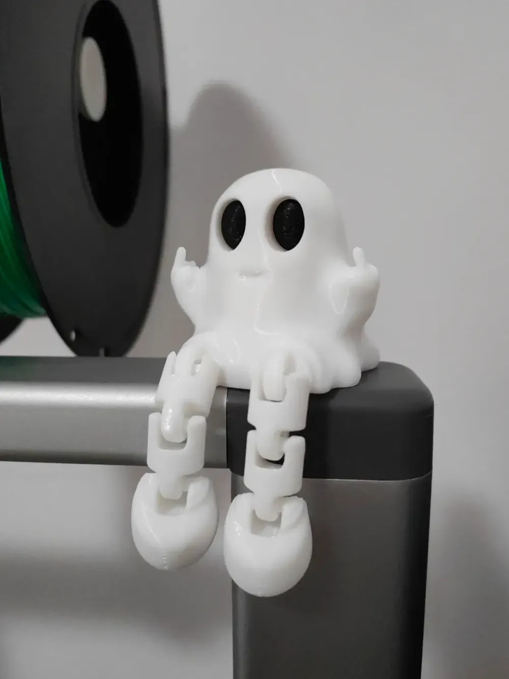 Middle Finger Ghost by AnubisC - MakerWorld