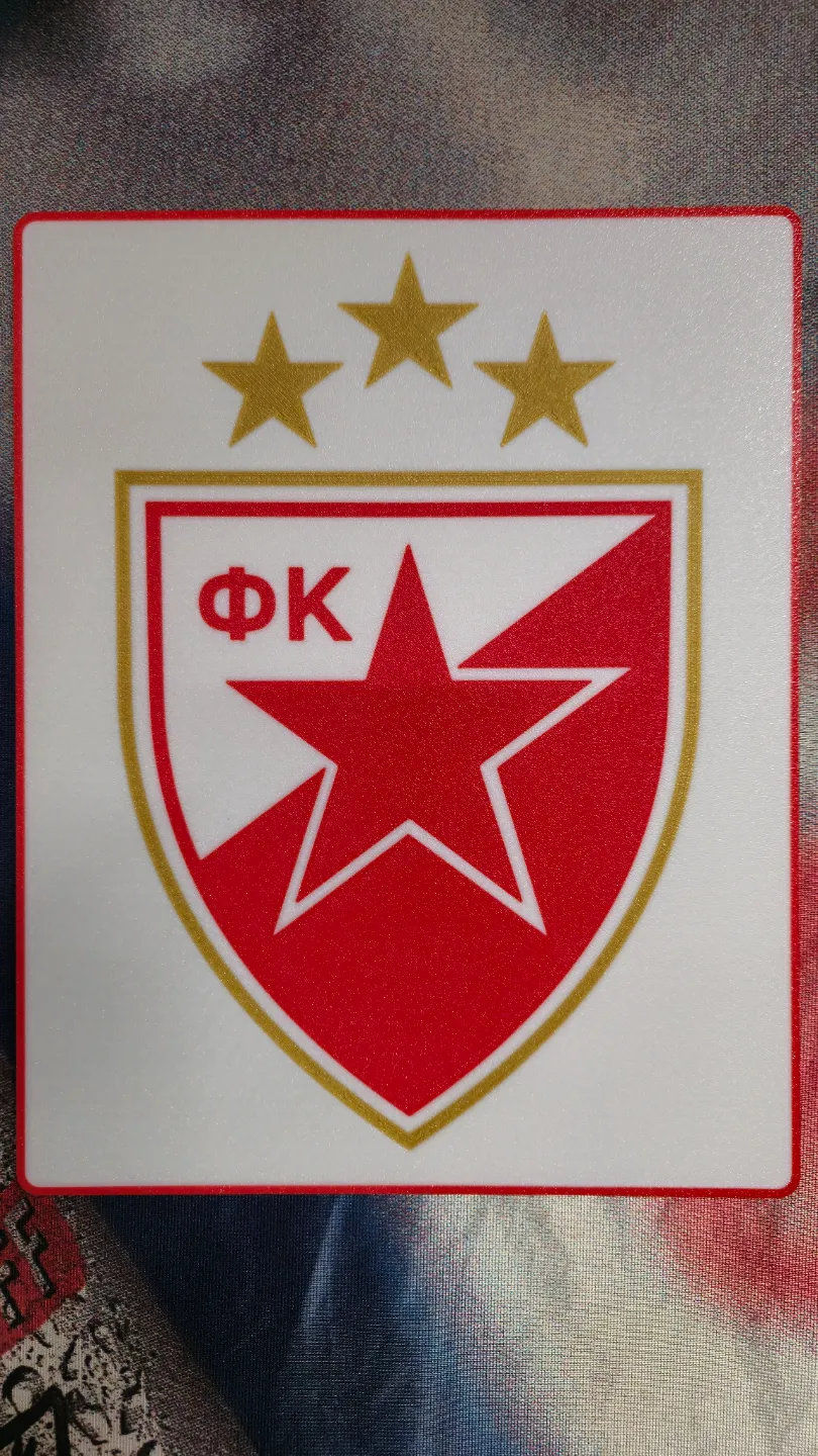 FC Red Star Belgrade Logos ,Crvena Zvezda grb by iggypop114 - MakerWorld