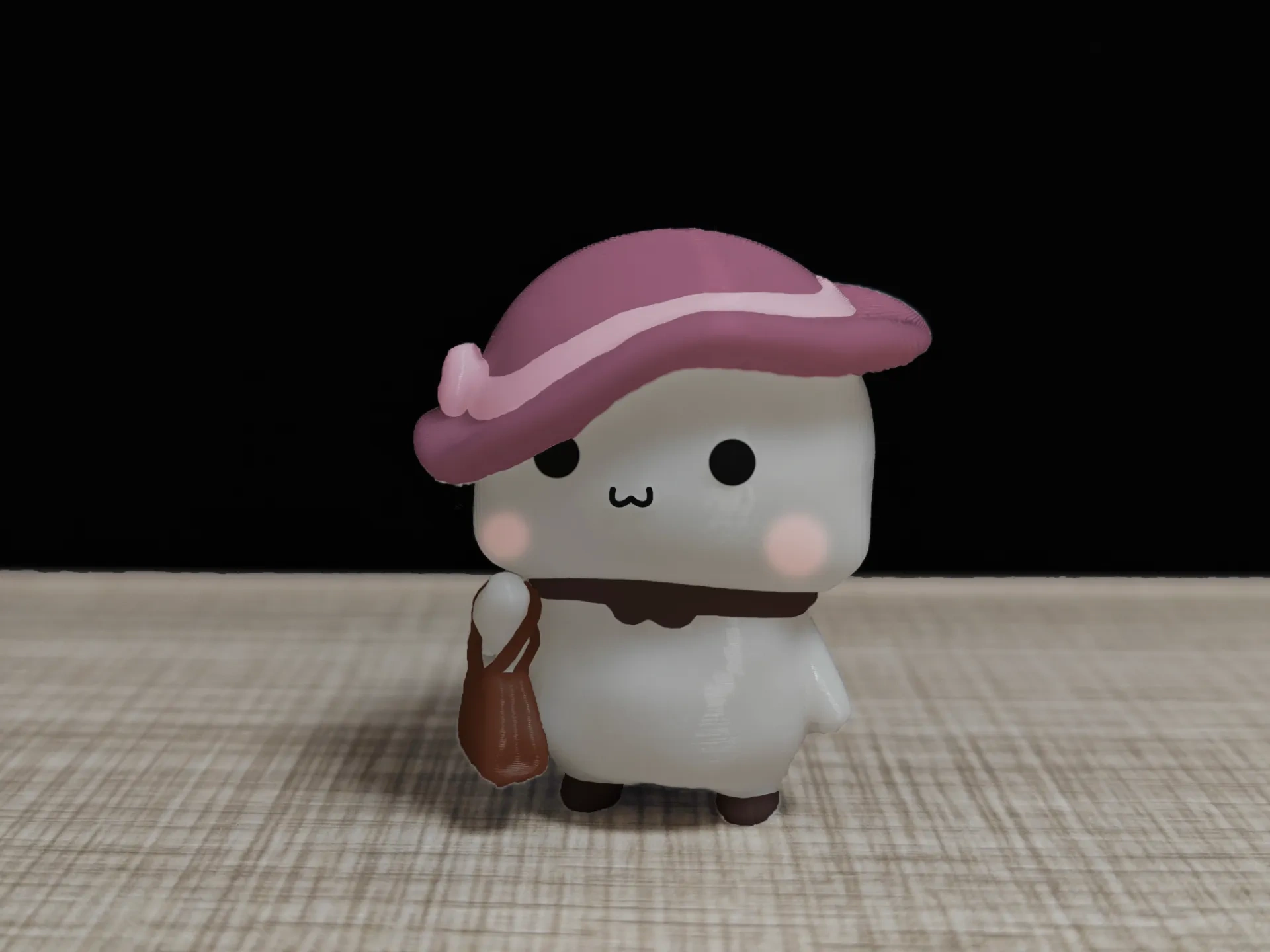 Couple Bears Series - Yi Er Wearing Retro Wide-brimmed Hats by J.Z.D ...