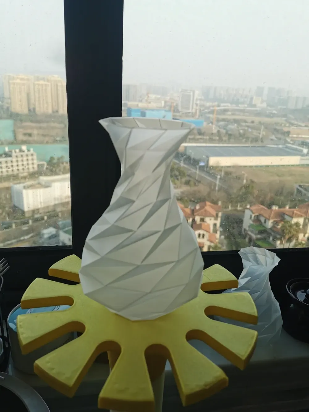 Angular Wildflower Vase, Watertight by user_1482327515 - MakerWorld