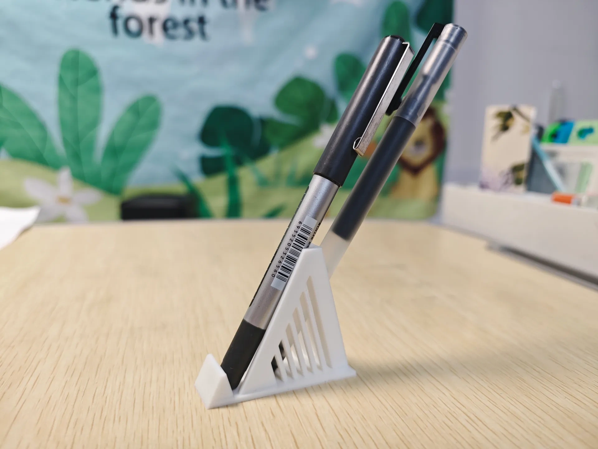 Miniature Creative Pen Holder (2-pen version), only 9.9g of filament by ...