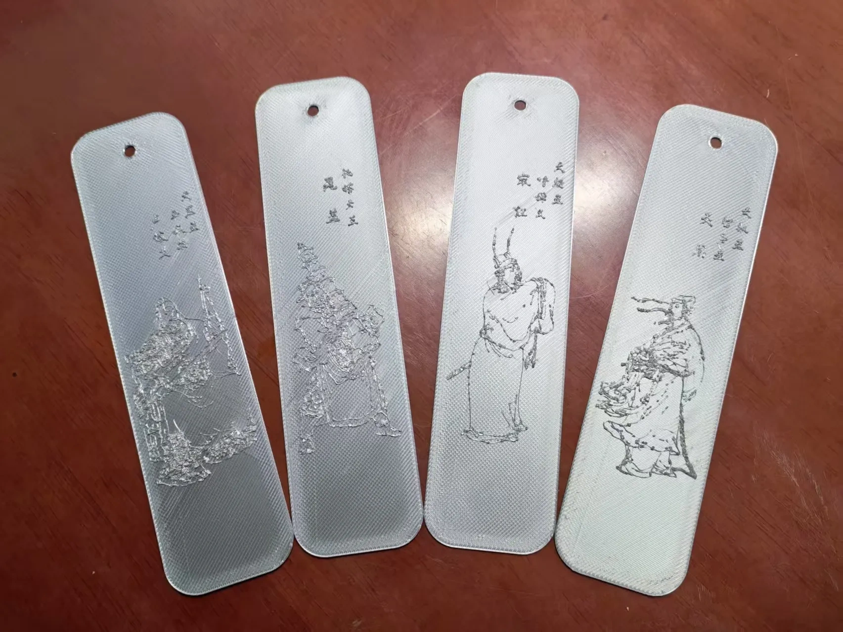 Water Margin 108 Heroes Ultra-Thin Creative Bookmarks by user ...