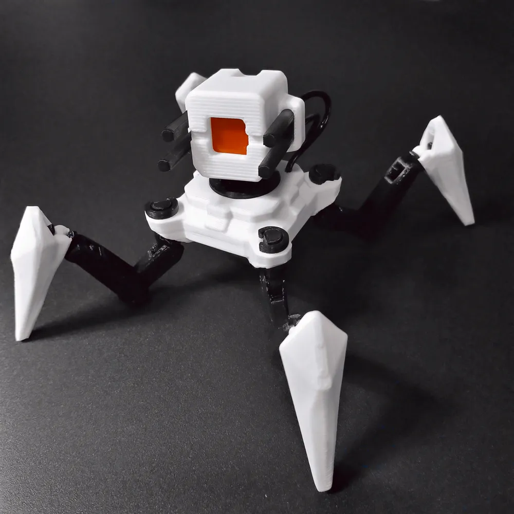 Sci-Fi Robot Sentry Mech (No Supports) by MeshDesign MakerWorld: Download Free 3D Models