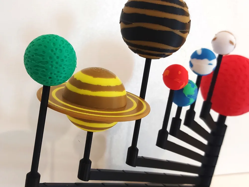 SOLAR SYSTEM by Savy_Maker MakerWorld: Download Free 3D Models