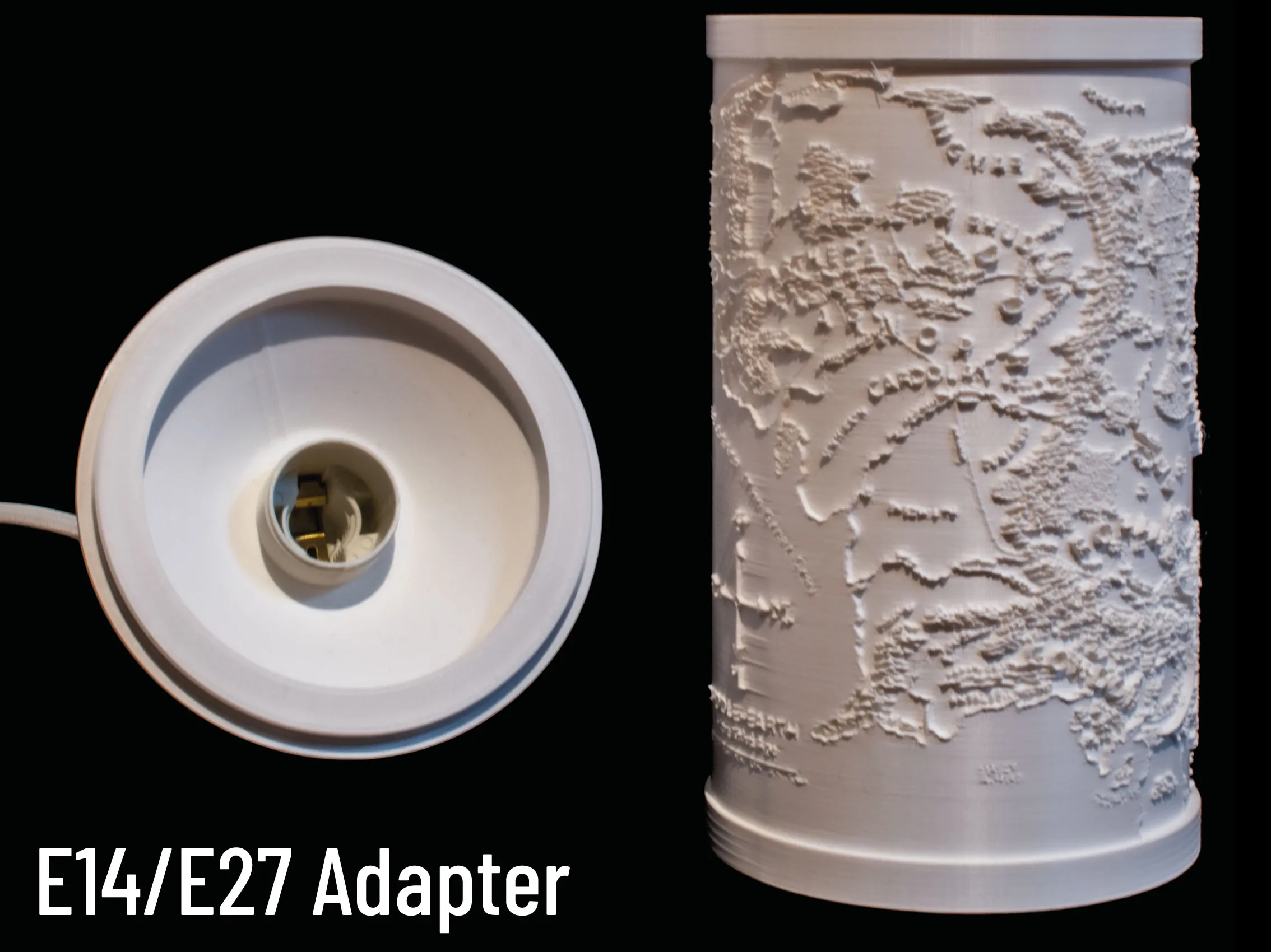 Minimalist City Map Lithophane Lamps - Free 3D Print Model - MakerWorld