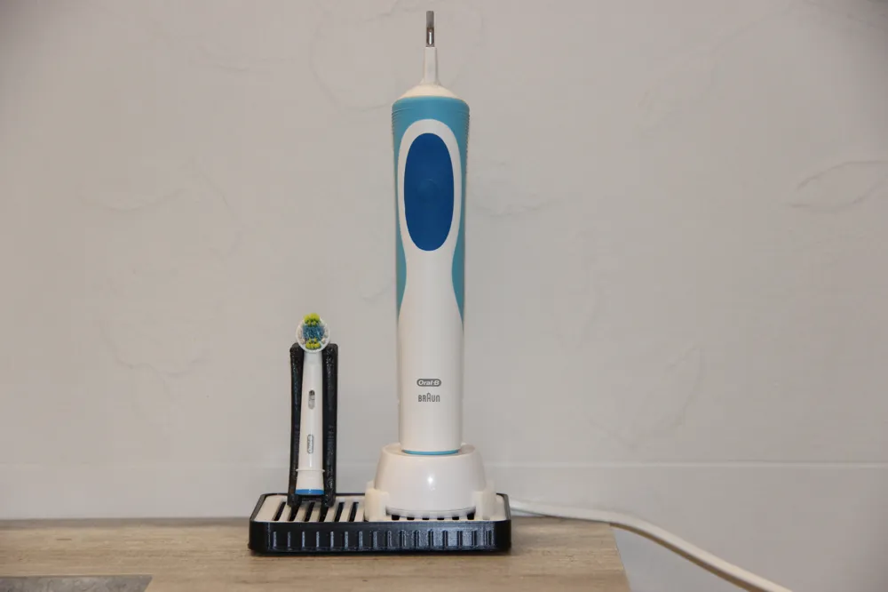 Electric Toothbrush Base by Wood & Handcraft - MakerWorld