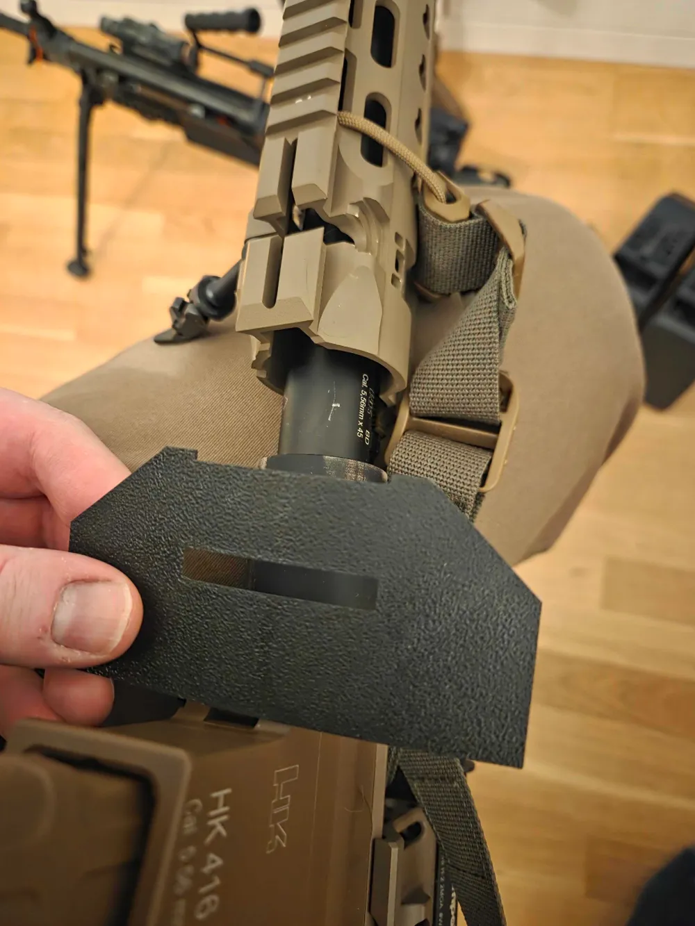 GM HK416a5 shim for Clutch Precision G95k rail by AdakaR - MakerWorld