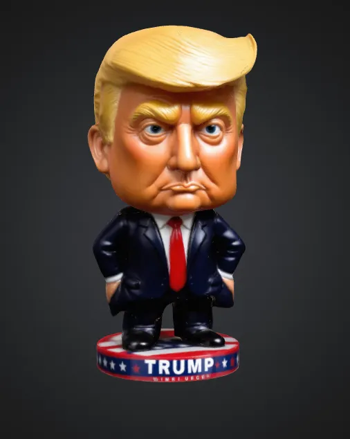 Bobblehead Trump by 3DSUDcreation MakerWorld: Download Free 3D Models