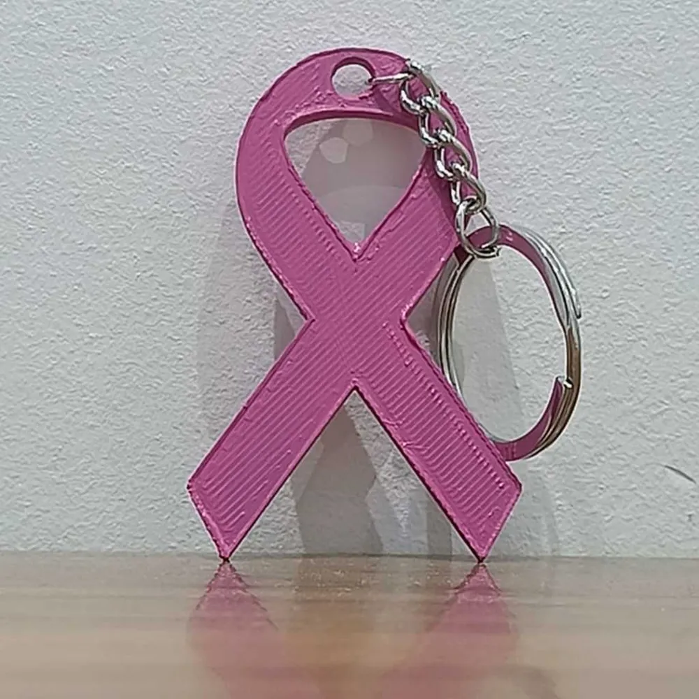 Pink October Keychain by Jadons Prints - MakerWorld