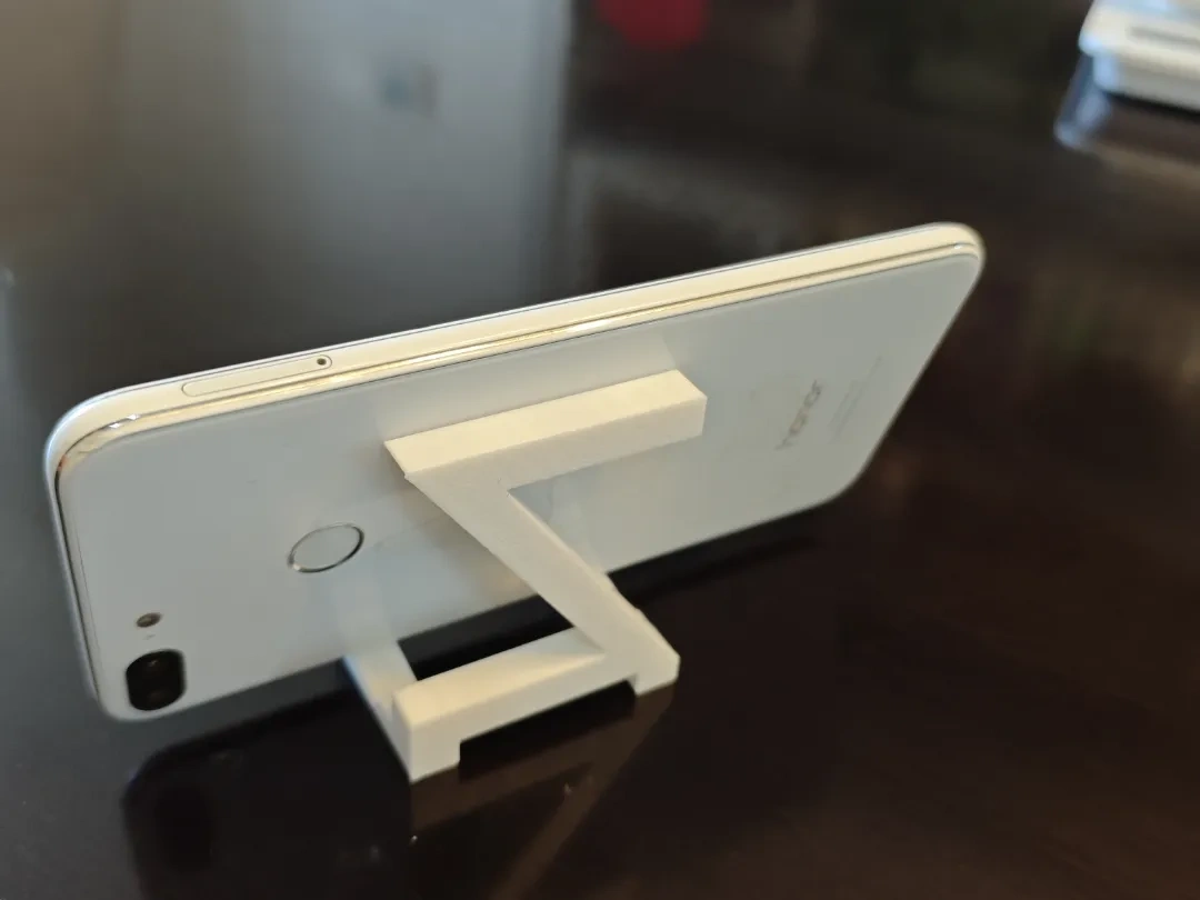 Minimalist Phone Stand, Landscape and Portrait Orientation, Letter A ...