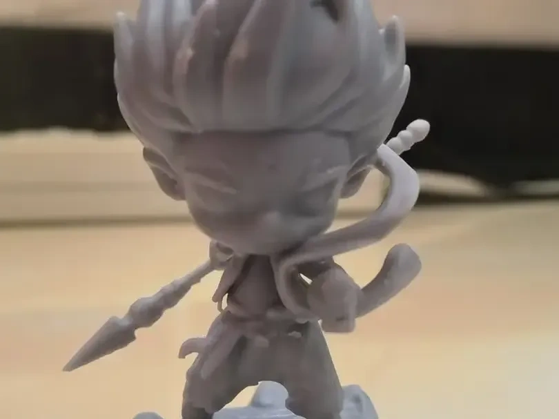 Nezha with a Fire-tipped Spear by user_3065631717 - MakerWorld