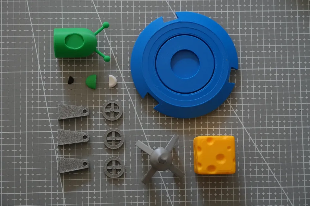 Creative Assembly Toy - Spaceship Express by user_3387872753 - MakerWorld