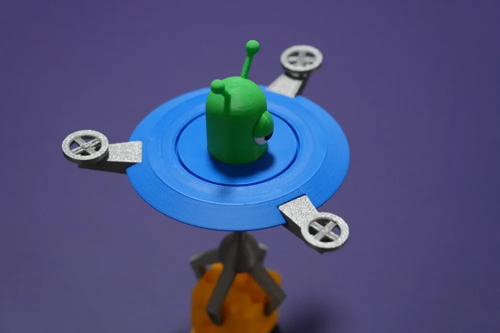 Creative Assembly Toy - Spaceship Express by user_3387872753 - MakerWorld