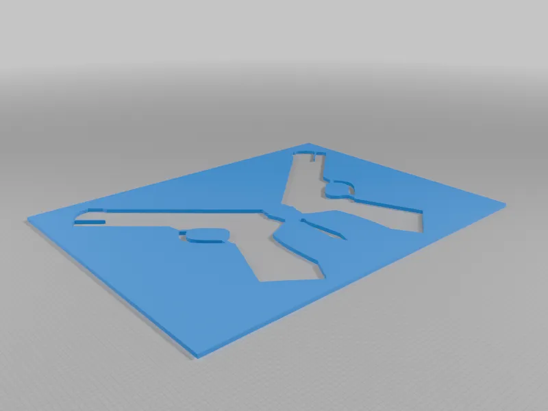 Hitman Stencil by Print MakerWorld: Download Free 3D Models