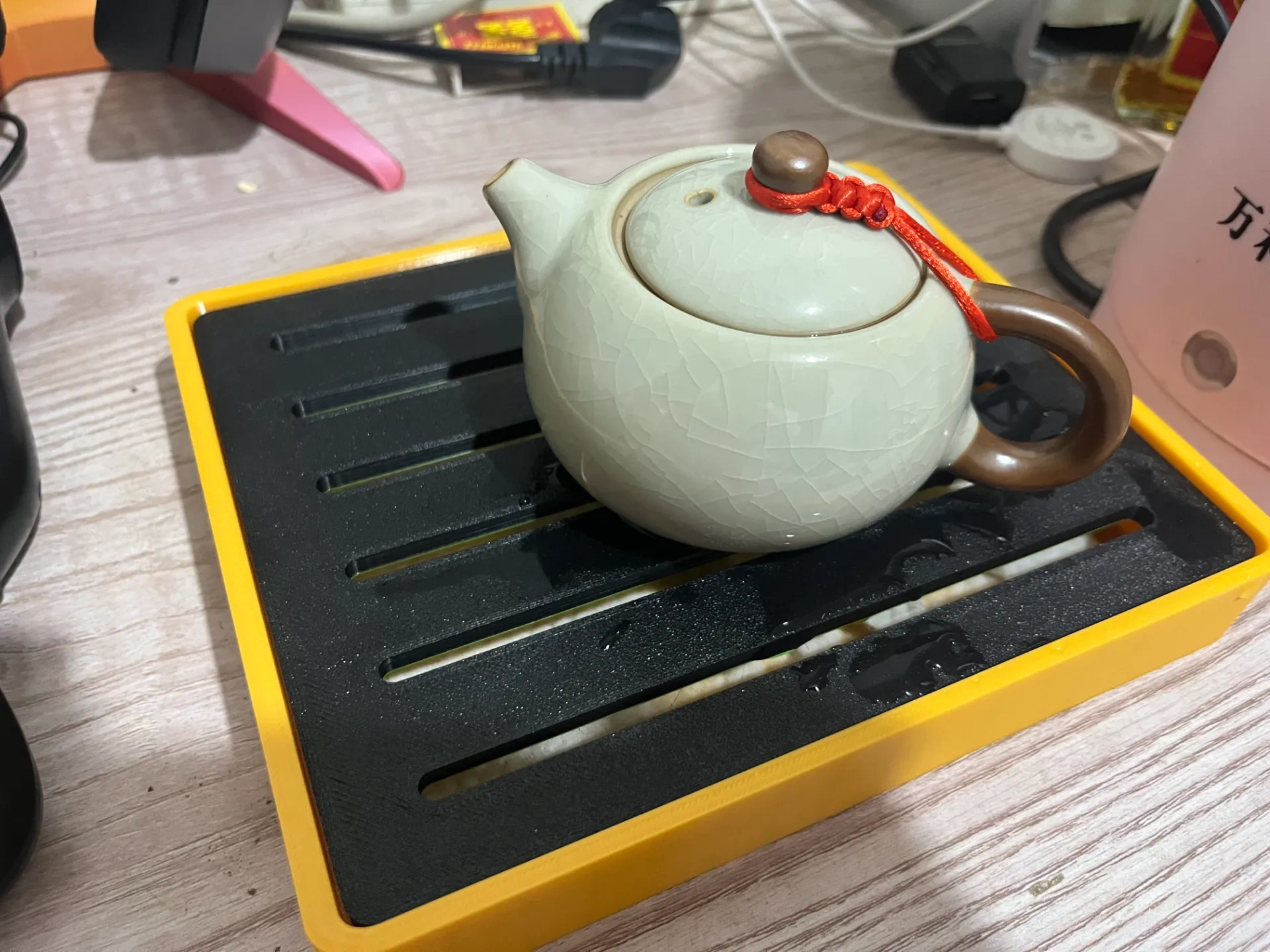 Small desktop tea tray by ZhangYaoQiang - MakerWorld
