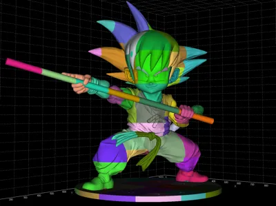 3d printed models goku - MakerWorld