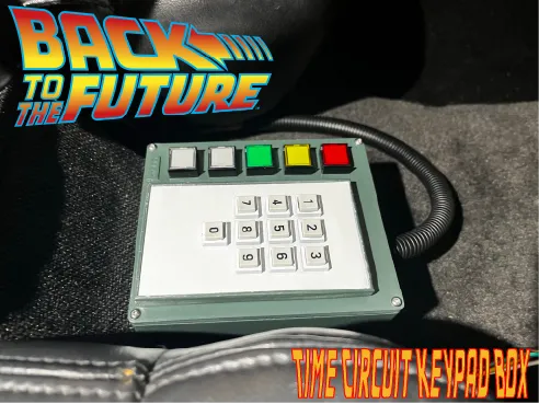 My version of the Back to the Future (BTTF) Keypad by TerryB MakerWorld ...