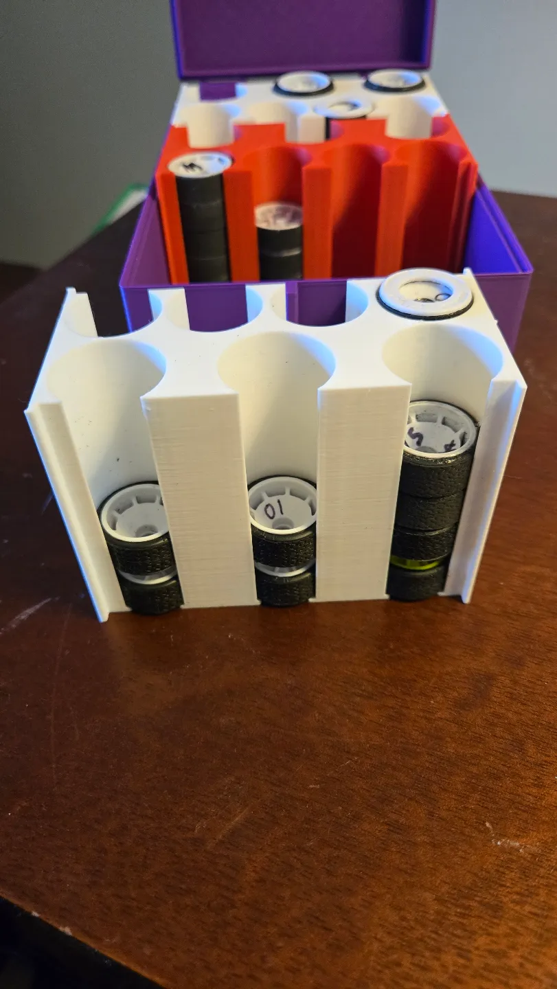 1:28th scale Tire storage Box by Nate69cam - MakerWorld
