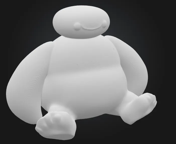 Squishy Cute Robot Baymax from Big Hero Six by Jezza MakerWorld ...