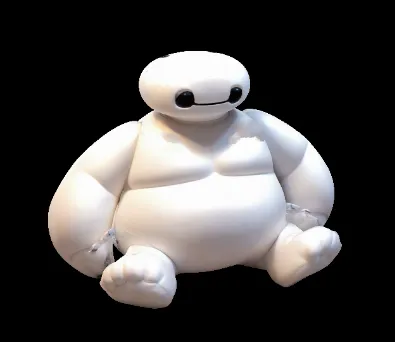 Squishy Cute Robot Baymax from Big Hero Six by Jezza MakerWorld ...