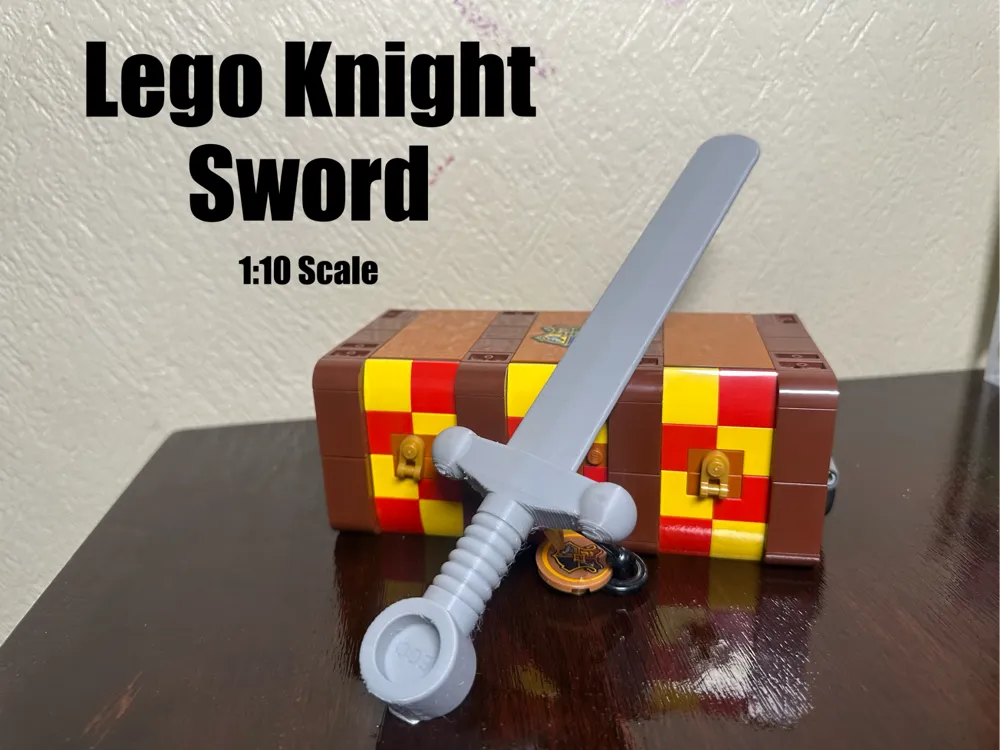 LEGOlikeKnight Blade 1:10 Scale - Free 3D Print Model - MakerWorld