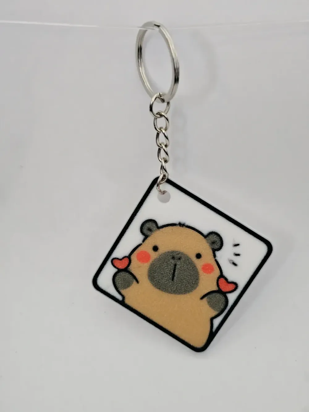 Capybara Keychain (03/24) by 狂飙di小猪 - MakerWorld