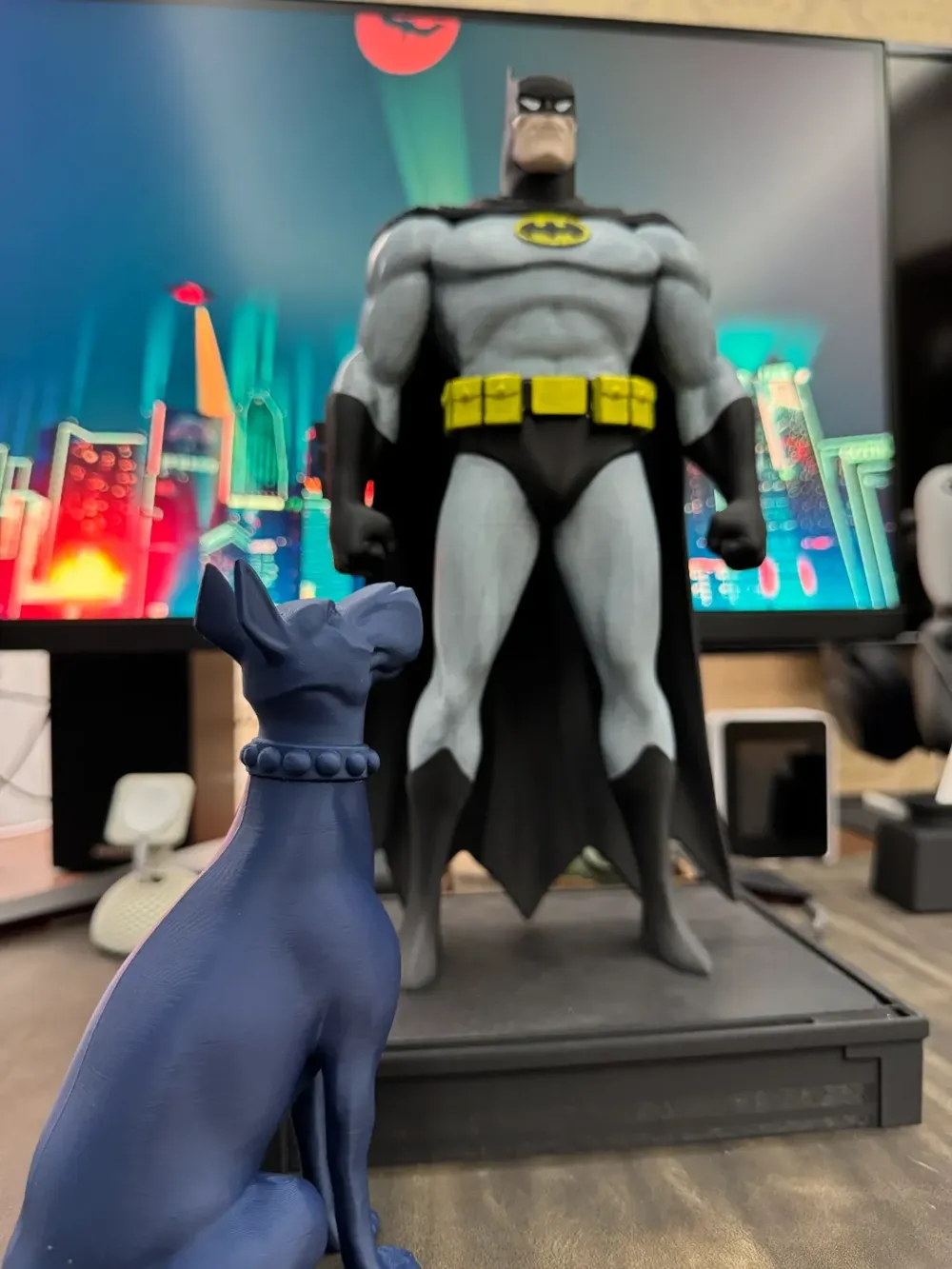 ACE the Bat-Hound, a German Shepherd, Batman's pet by 脚皮鱿鱼丝 - MakerWorld
