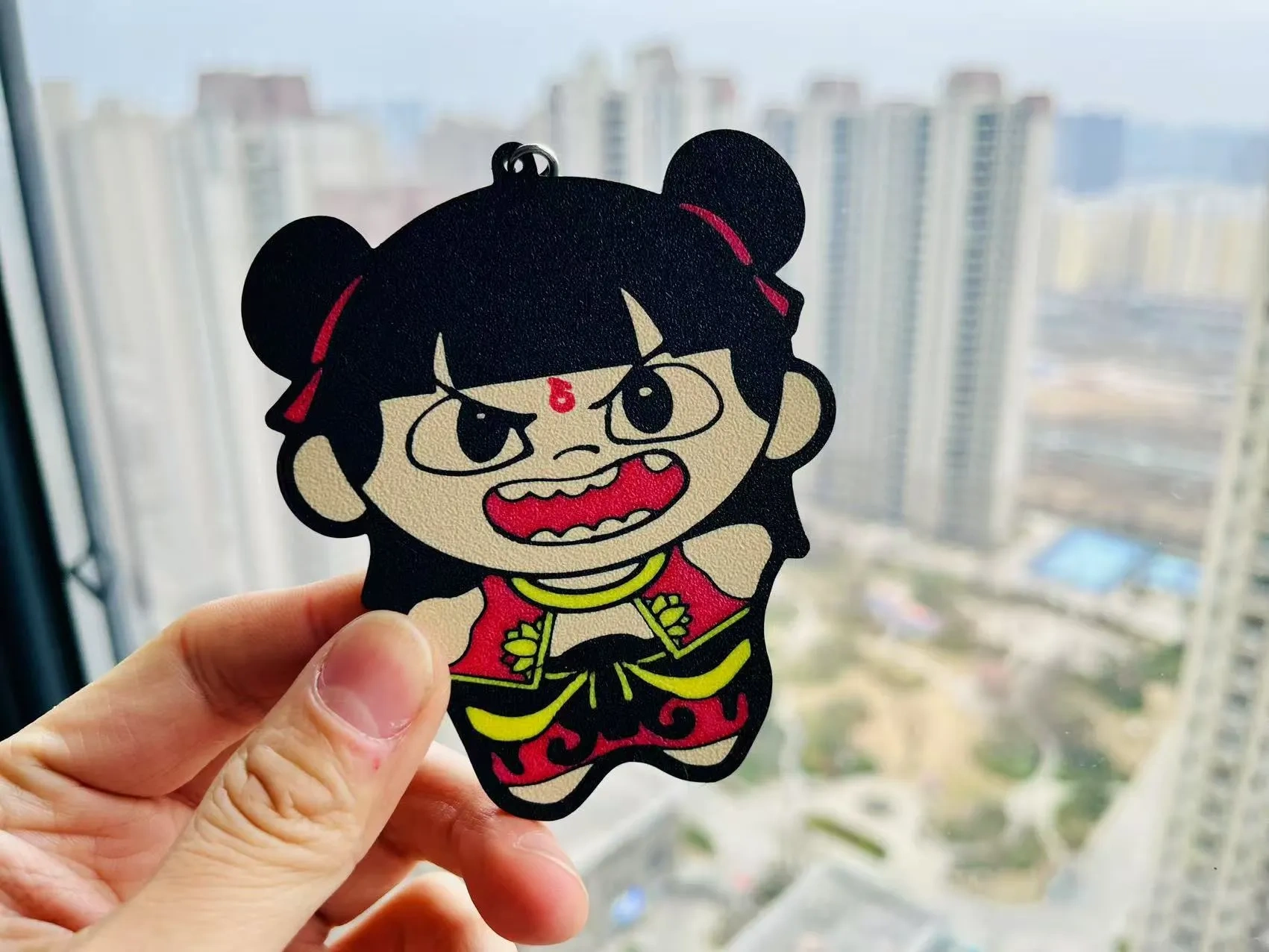 Nezha 2 - Nezha Keychain by 晒阳光的招财猫 - MakerWorld