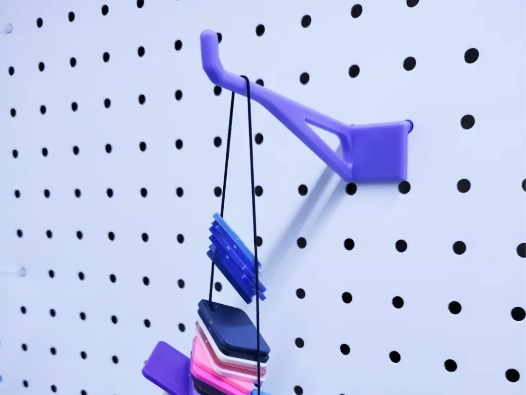 Pegboard hook, 10CM long, suitable for 0.5cm diameter holes, 2cm hole ...