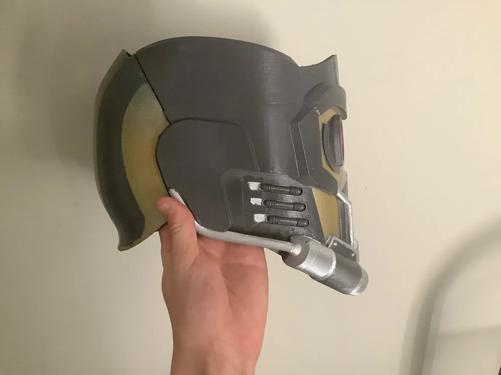 Star Lord Helmet Guardians of the Galaxy - Free 3D Print Model - MakerWorld