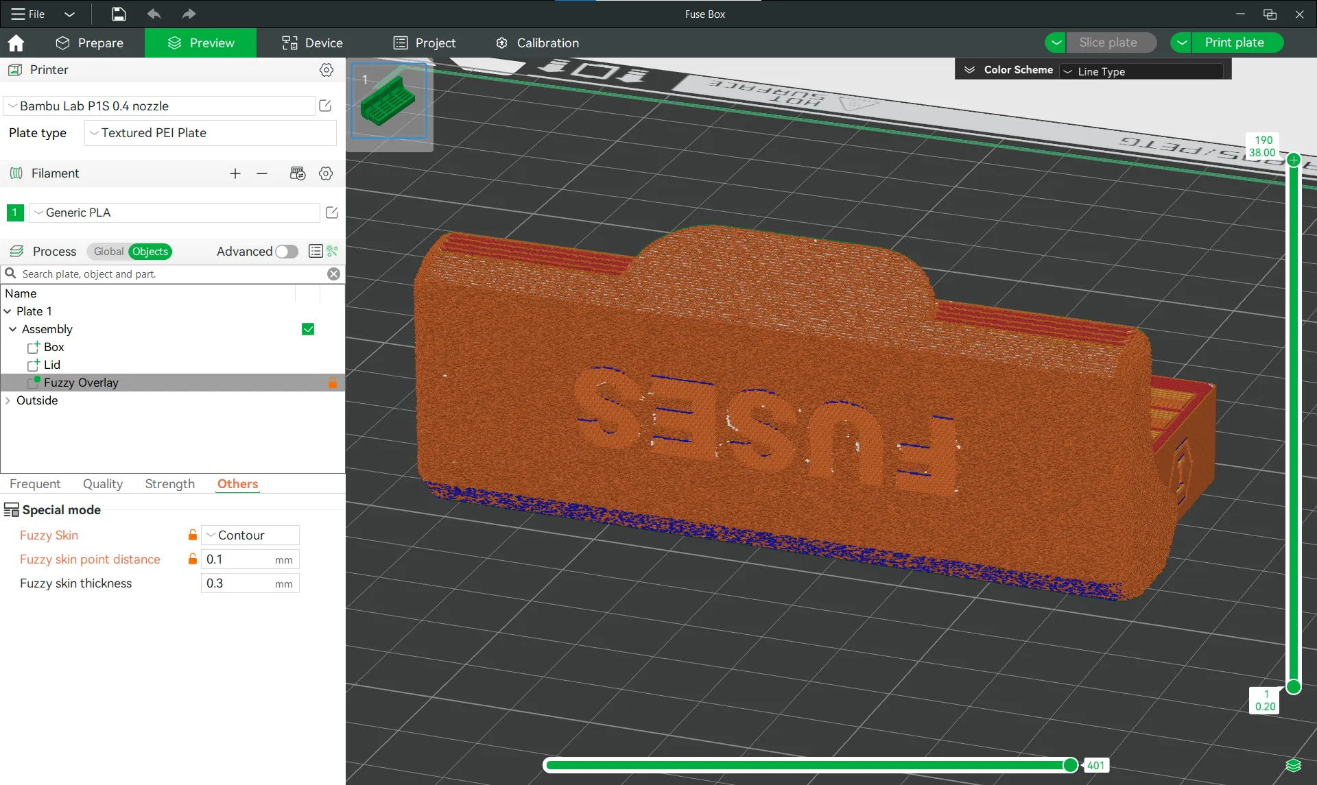 Car fuse box (print in place) - Free 3D Print Model - MakerWorld
