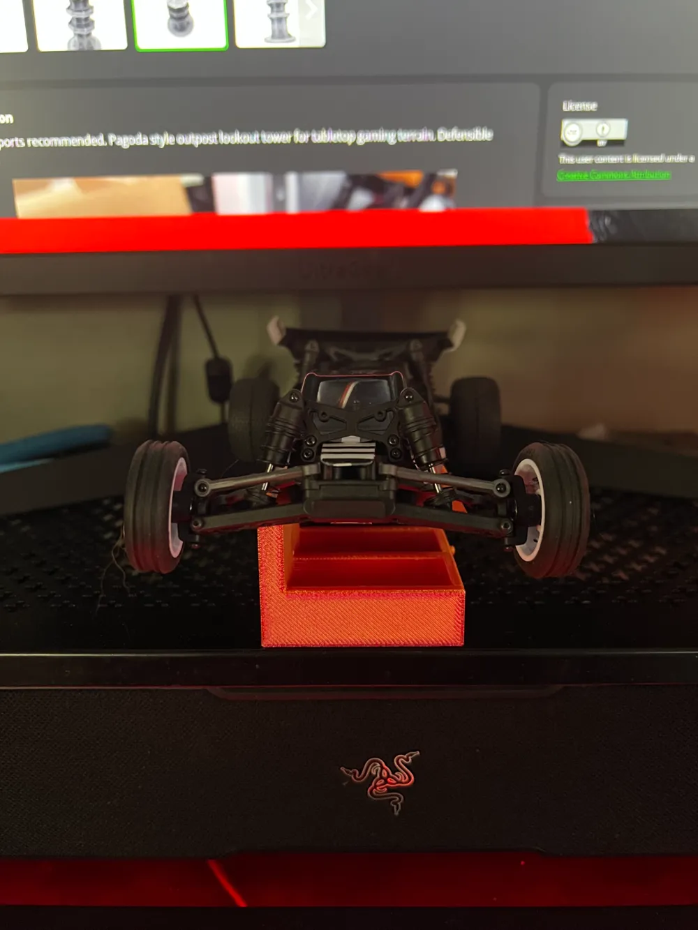 Stand for losi micro b rc car by chunga - MakerWorld