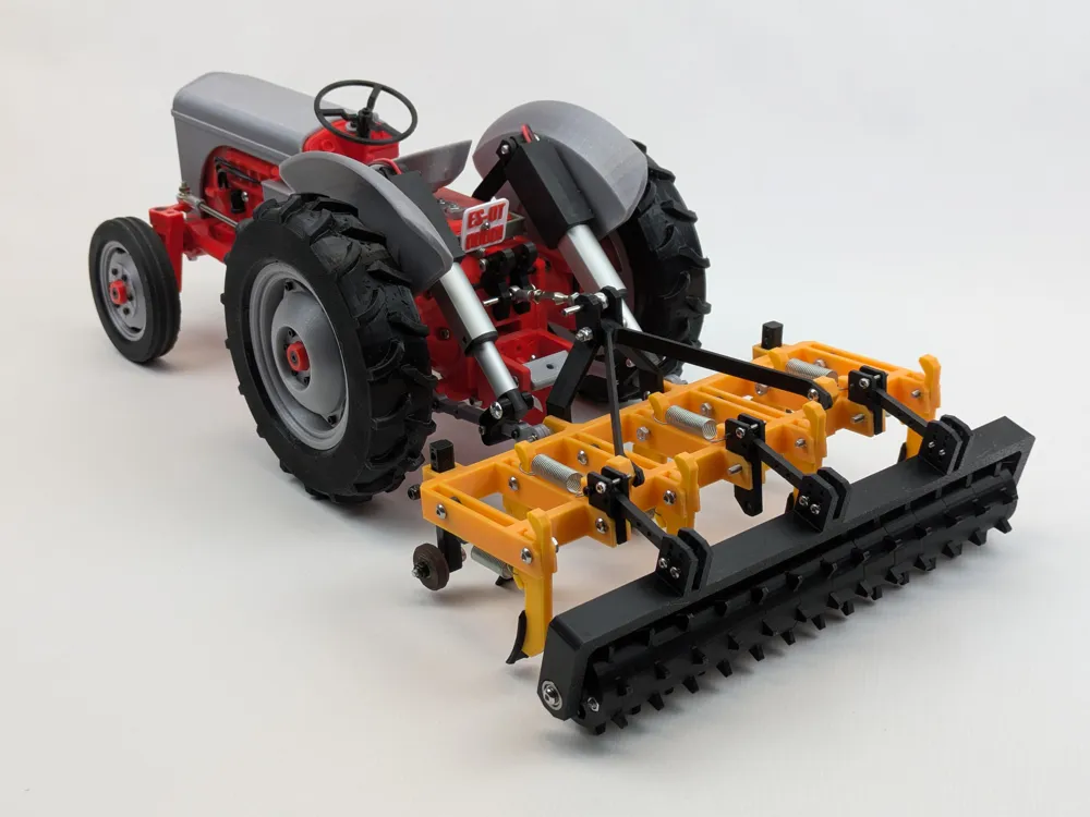 OpenRC Tractor MK3 linear actuator MOD by makitprojects MakerWorld ...