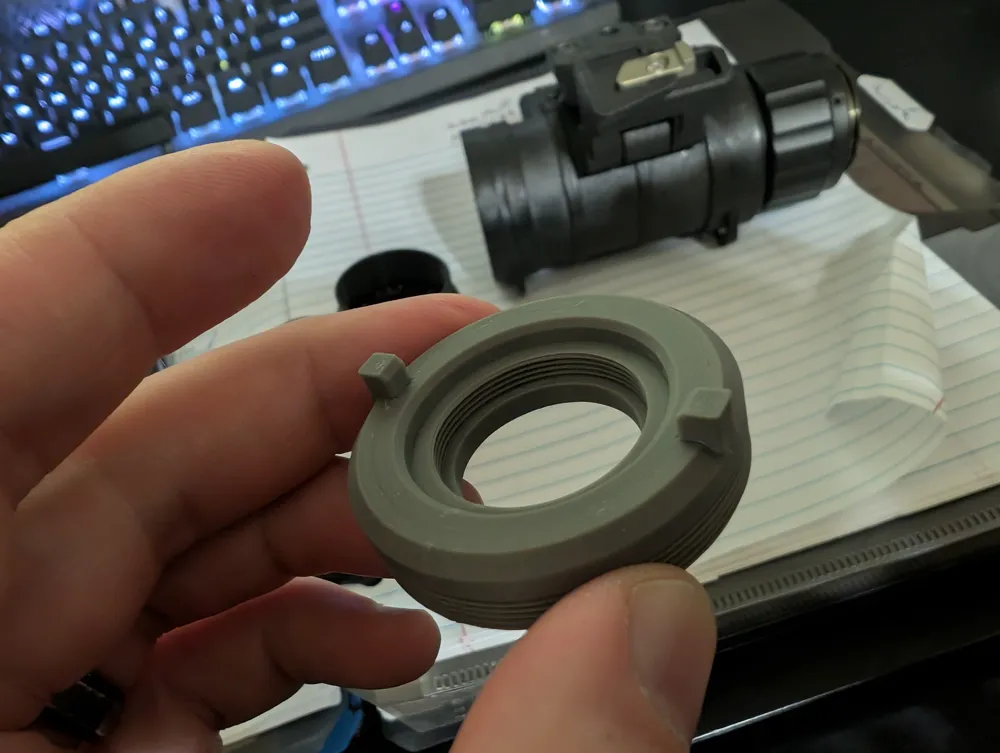 Armasight Sirius C Mount Lens Adapter Night Vision by Huff Designs ...